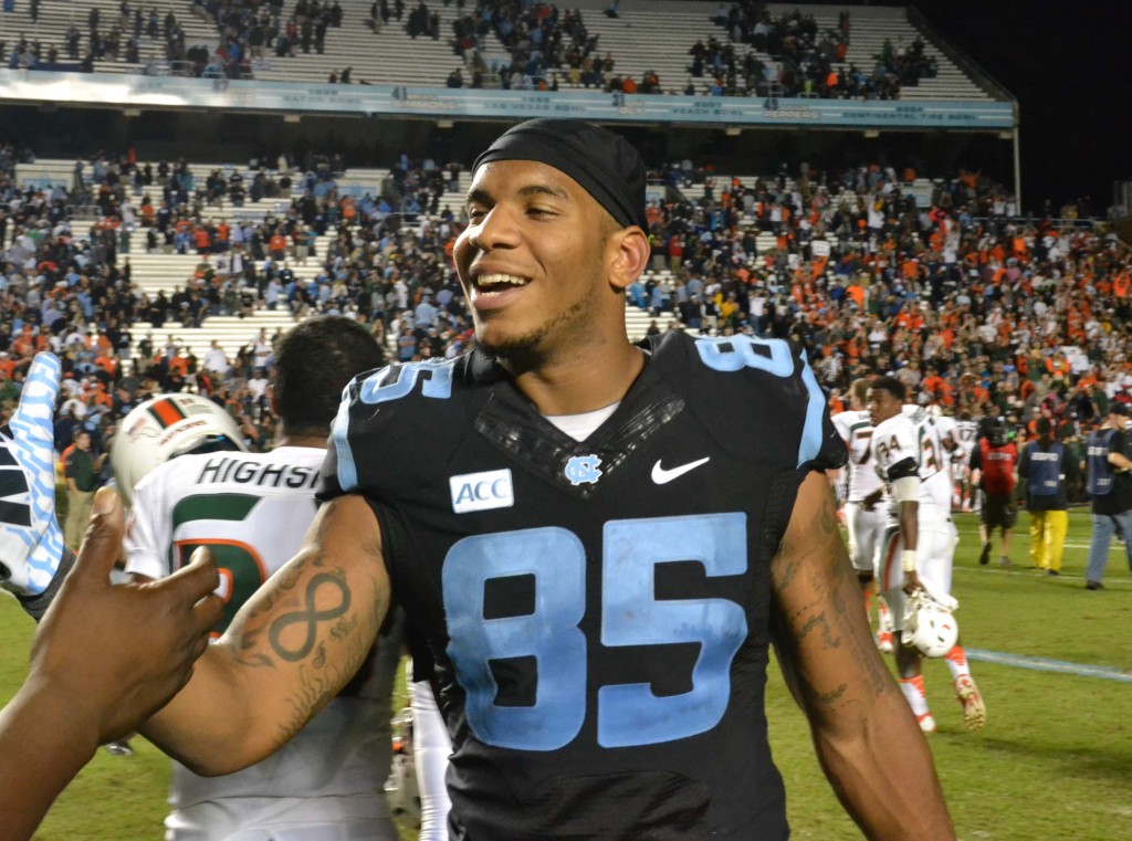 Eric Ebron: Surging Tight End Oozes Passion, Fighting Spirit ...