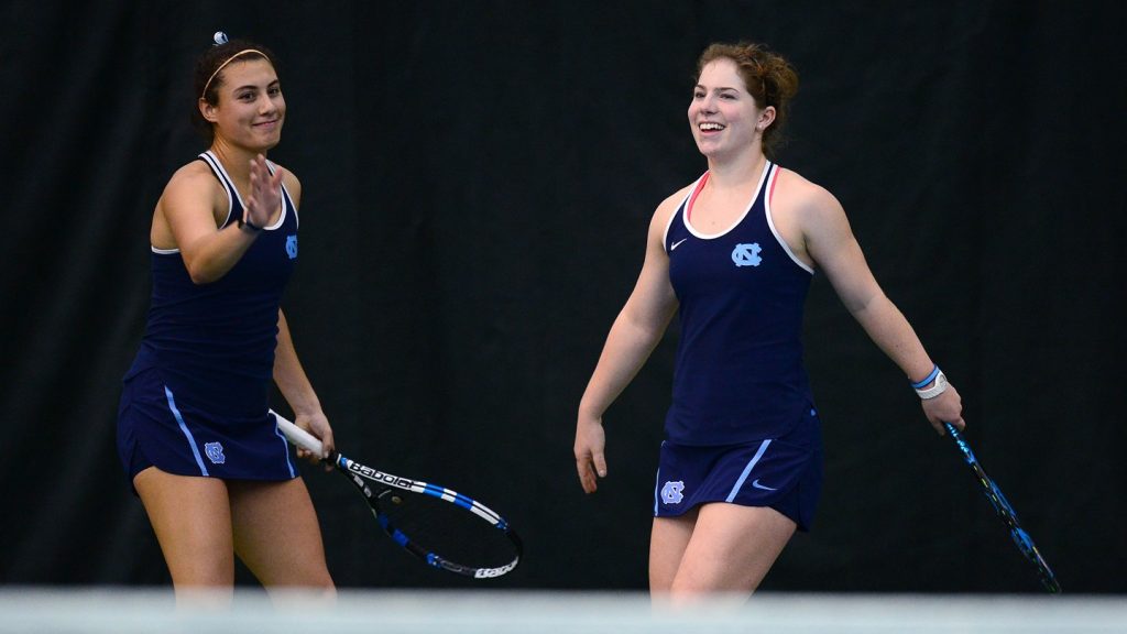 Women's Tennis: UNC's Jessie Aney and Alexa Graham Take Over No. 1 ...