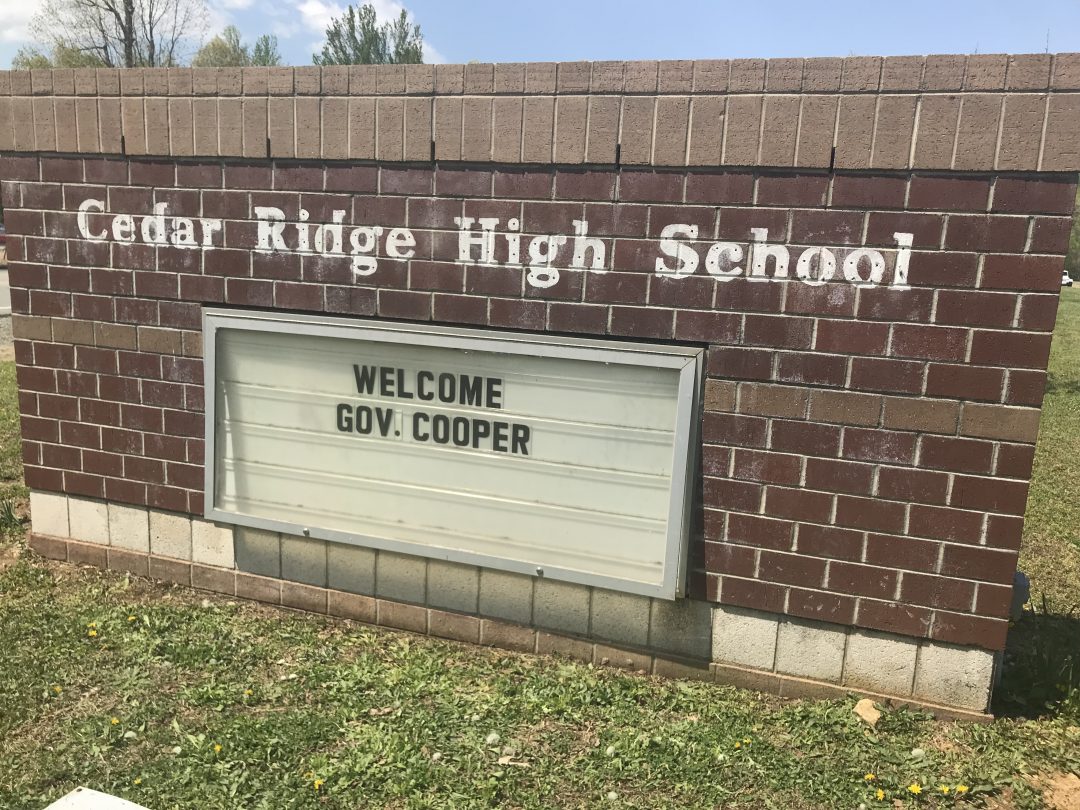 Governor Rolls Out School Safety Funding Pitch at Cedar Ridge High ...