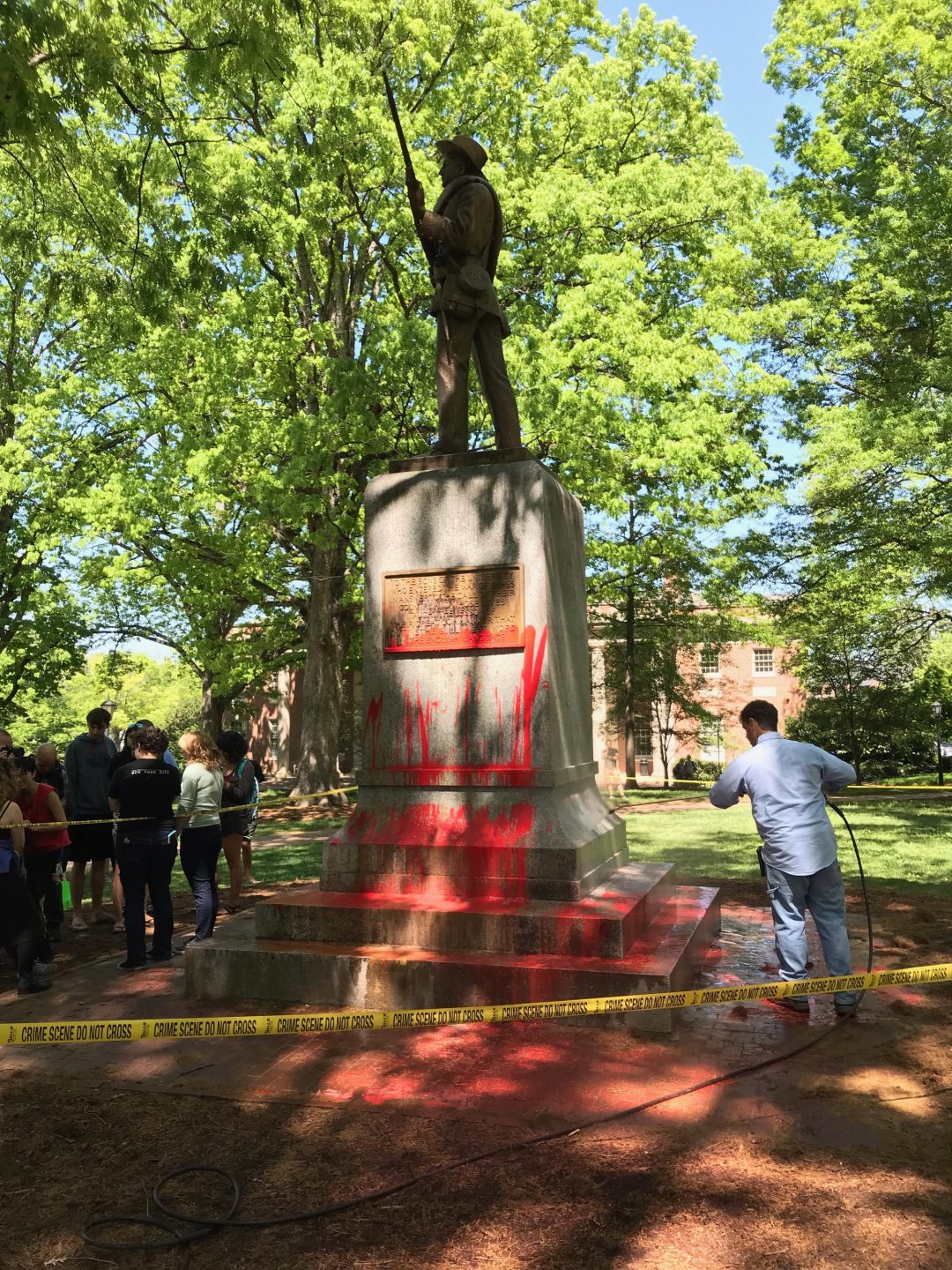 UNC Student Facing Honor Court Charge for Defacing Silent Sam