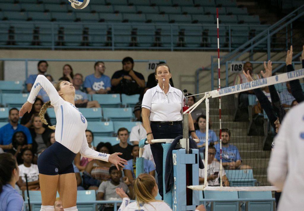 unc-volleyball-spike - Chapelboro.com