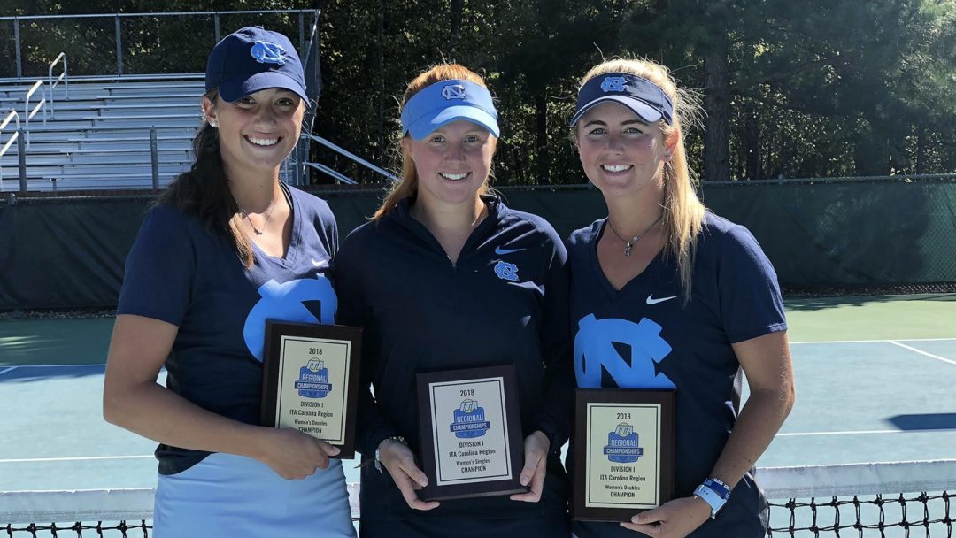 Women's Tennis: UNC Sweeps ITA Regional Championships - Chapelboro.com
