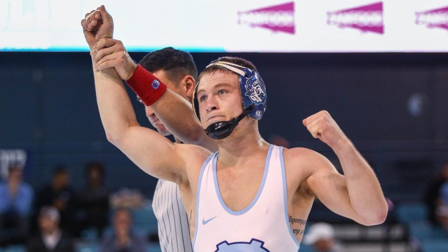 Wrestling: No. 10 NC State Defeats No. 13 UNC 20-14 - Chapelboro.com