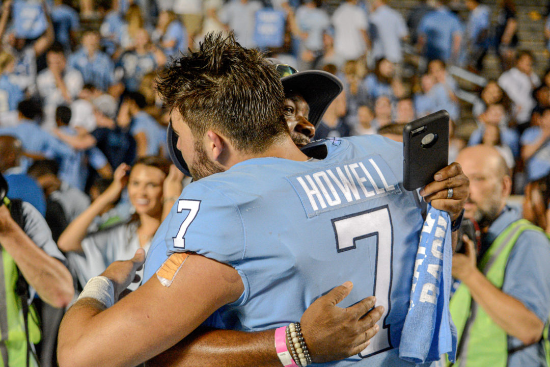 Sam Howell Named a Manning Award Star of the Week - Chapelboro.com