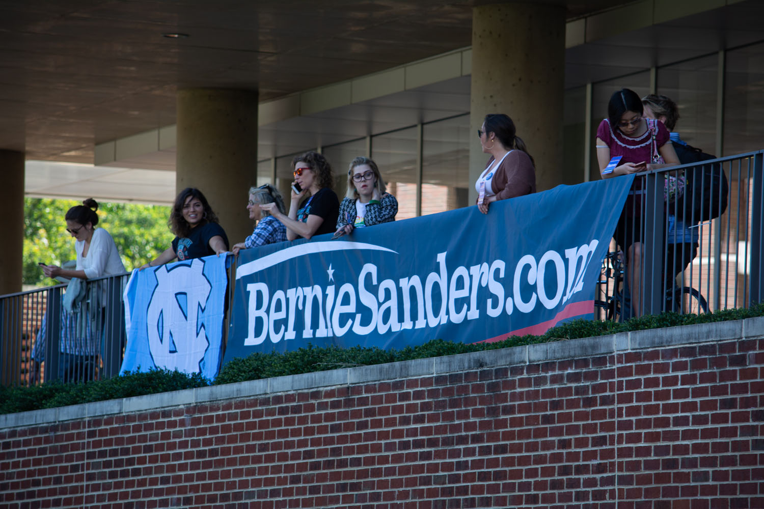 Photo Gallery: Bernie Sanders Rally at UNC-Chapel Hill's Campus