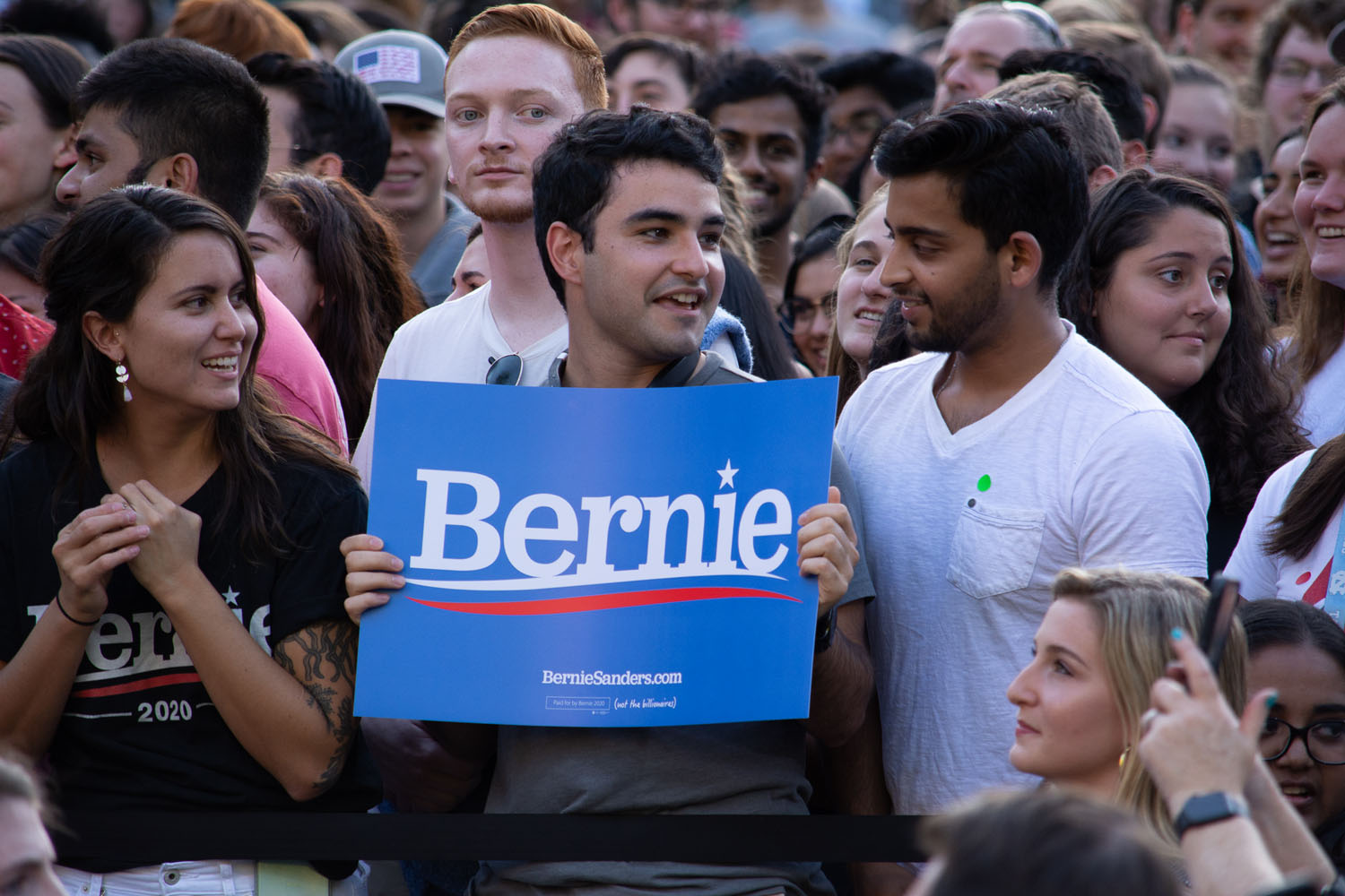 Photo Gallery: Bernie Sanders Rally at UNC-Chapel Hill's Campus