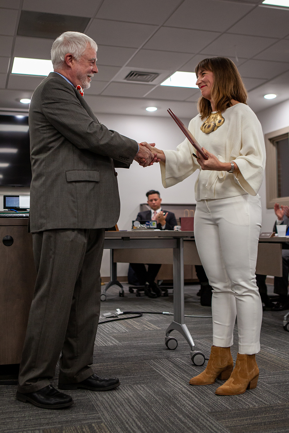 Photo Gallery: Tom Stevens Steps Down, Jenn Weaver Sworn in as ...