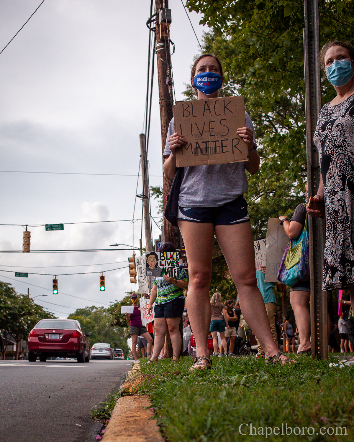 Photo Gallery: Residents Gather in Protest After White Supremacists ...