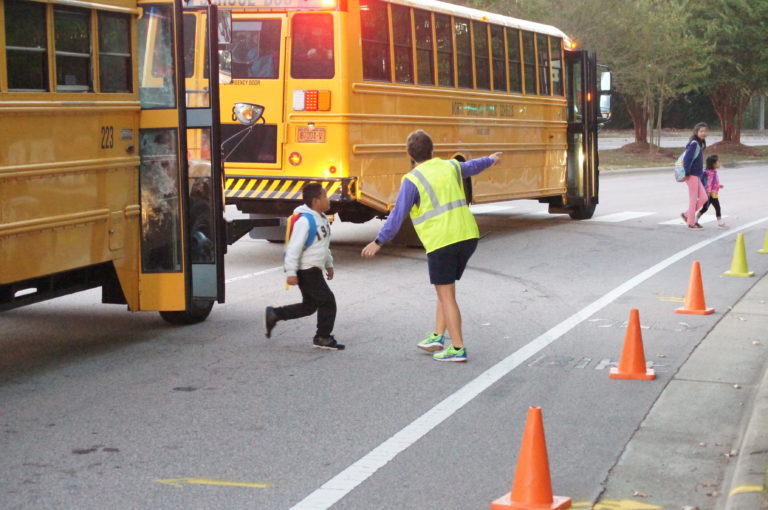 School Bus Crossing Guard - Chapelboro.com