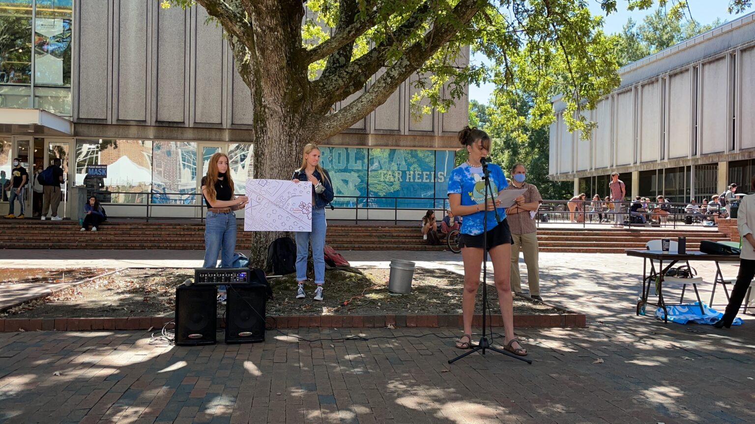UNC Students Rally for Climate Action, Urge Divestment from ...