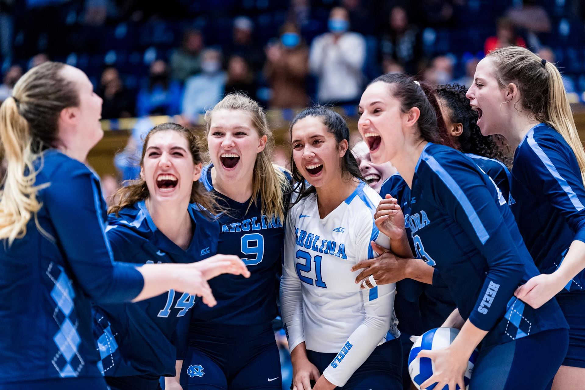 UNC Volleyball Outlasts Duke in Regular Season Finale - Chapelboro.com