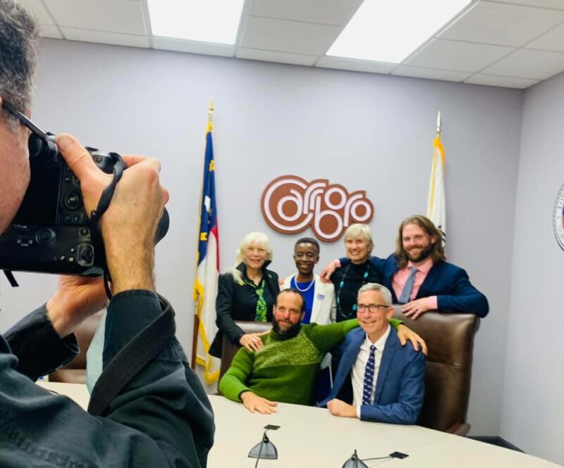Carrboro Town Council Swears In New Mayor, Council Members - Chapelboro.com