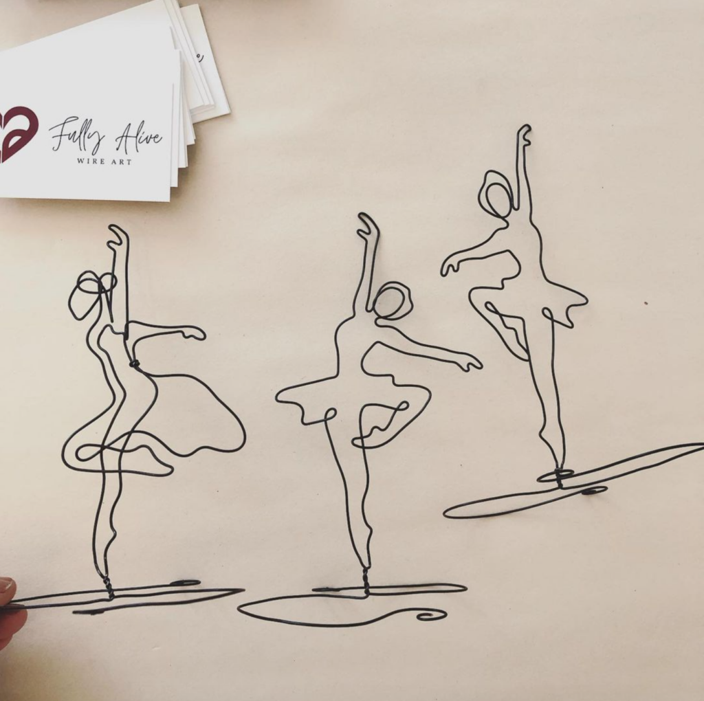 Made in NC: Fully Alive Wire Art - Chapelboro.com