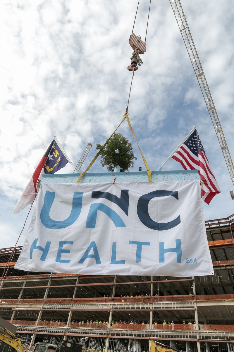 UNC Hospitals Celebrates ‘Topping Out’ Milestone for New Surgical Tower ...