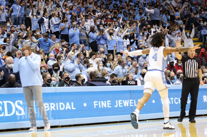 UNC Basketball Explodes Against NC State, Reaches 100 Points For First ...