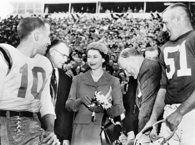 Queen Elizabeth II's First American Football Game Starred UNC ...