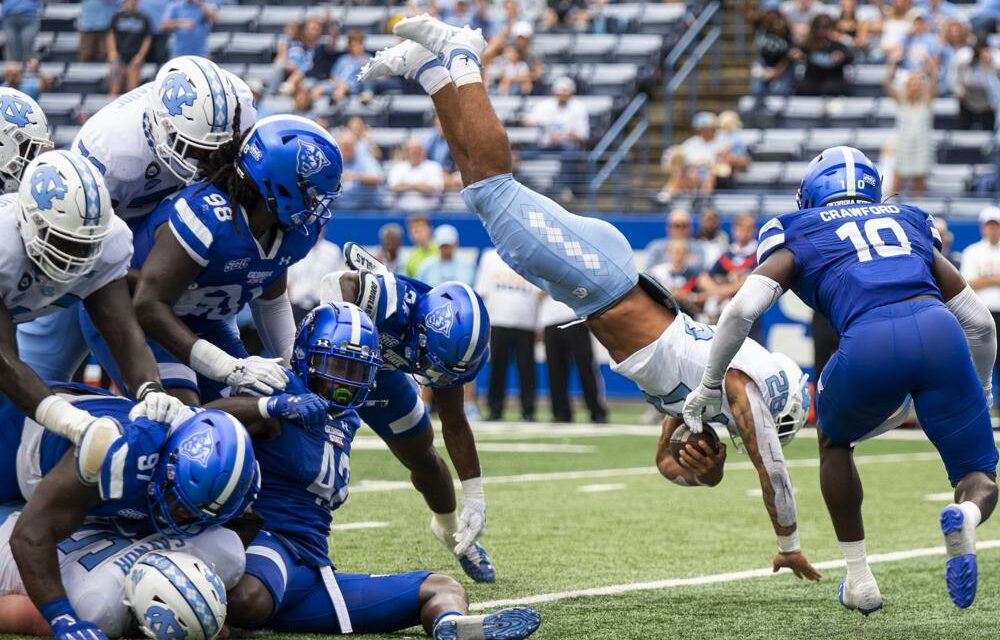 After Weekend of College Football Carnage, UNC Sitting Pretty at 3-0 ...