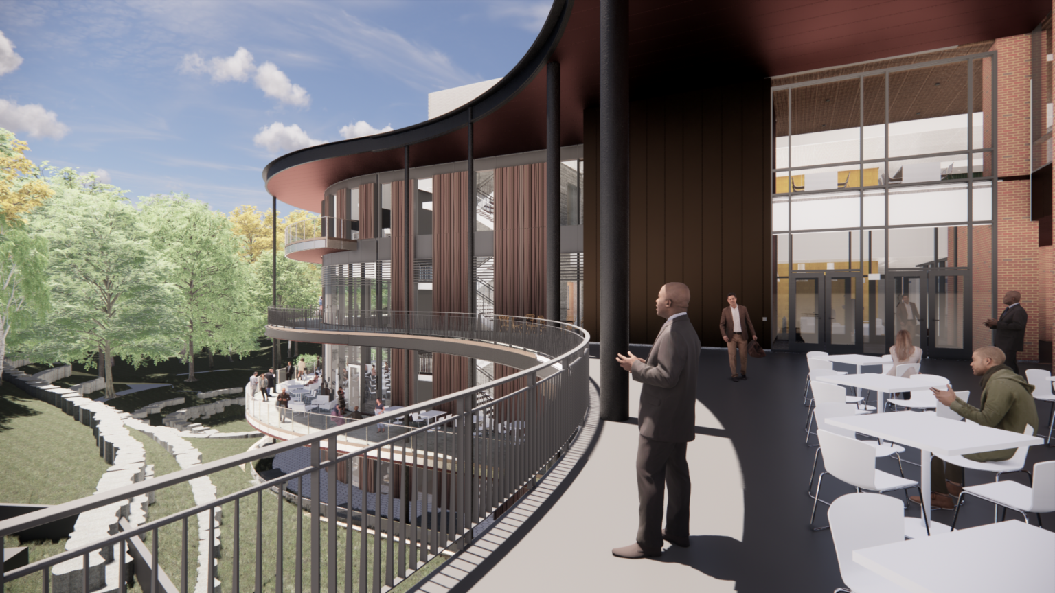 unc kenan-flagler business school expansion bell hall concept southwest ...