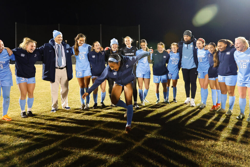 College Cup Bound: UNC Women's Soccer Beats Top-Seeded Notre Dame in ...