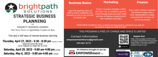 EmPOWERment Empowers Local Minority-Owned Businesses - Chapelboro.com