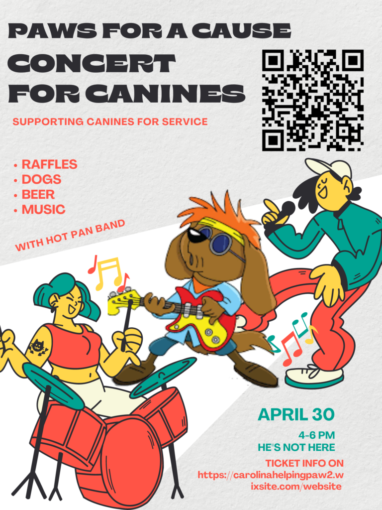 Carolina Paws for a Cause Concert for Canines - Chapelboro.com