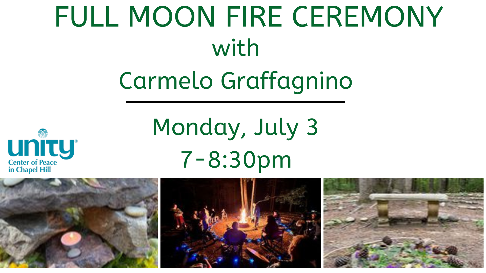 Full Moon Fire Ceremony with Ayni Despacho - Chapelboro.com