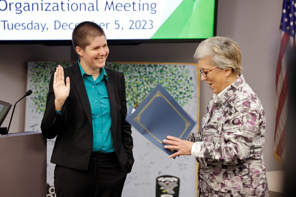 Carrboro Swears In Mayor Foushee, 2 New Council Members; Sets Special Election for Open Seat ...