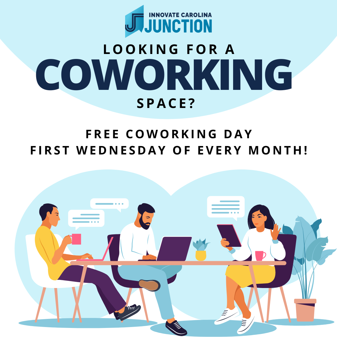 Free Co-Working Day at Innovate Carolina Junction - Chapelboro.com