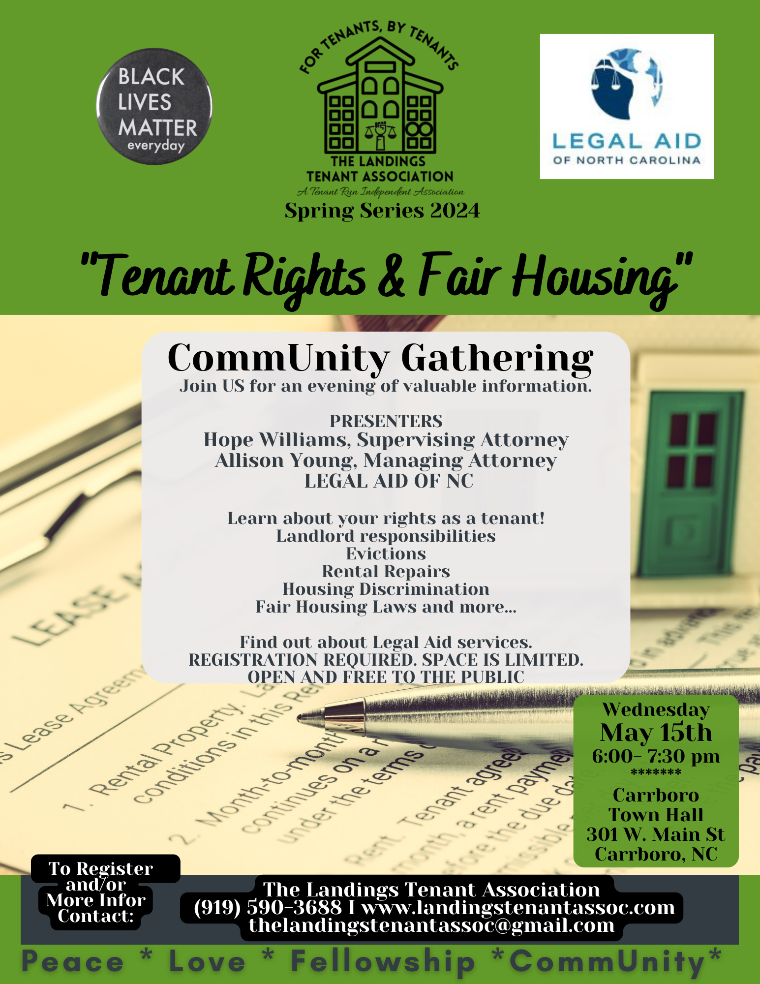 The Landings Tenant Association's "Tenant Rights & Fair Housing ...