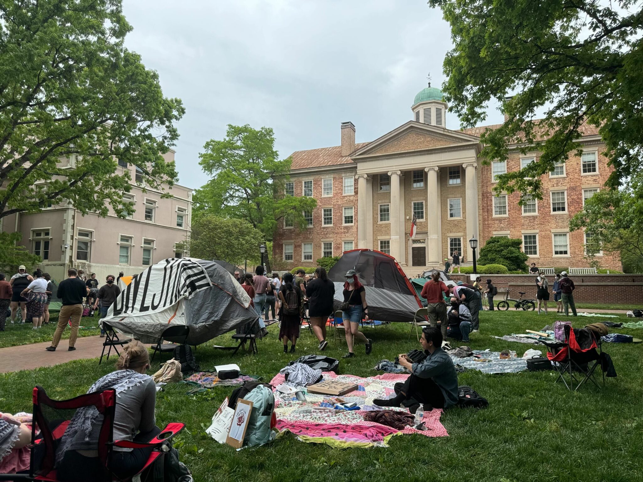 UNC Students for Justice in Palestine Organize Protest in Support of ...