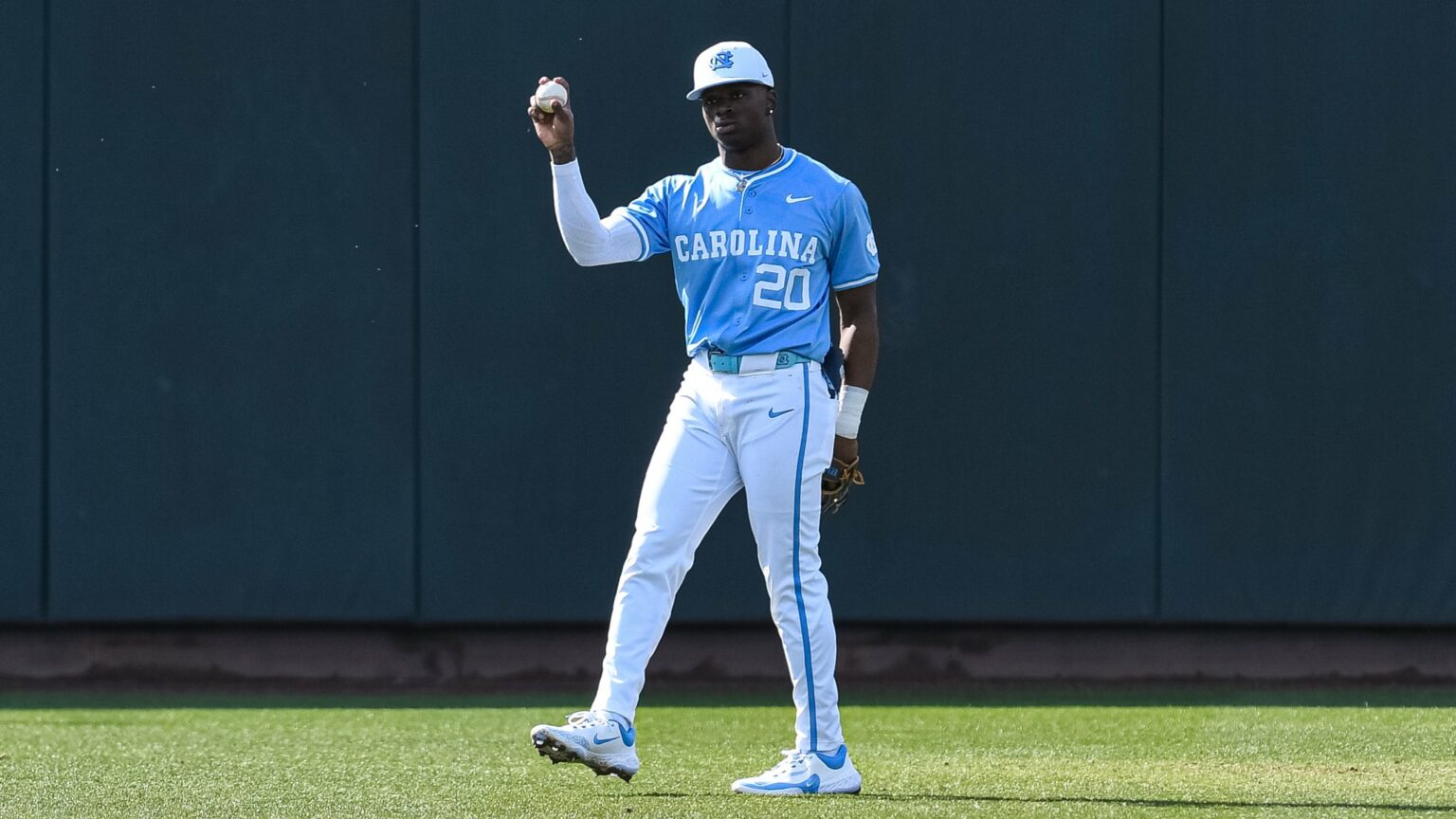 Turning Two: UNC's Kaleb Cost Managing Springtime Double Play of ...