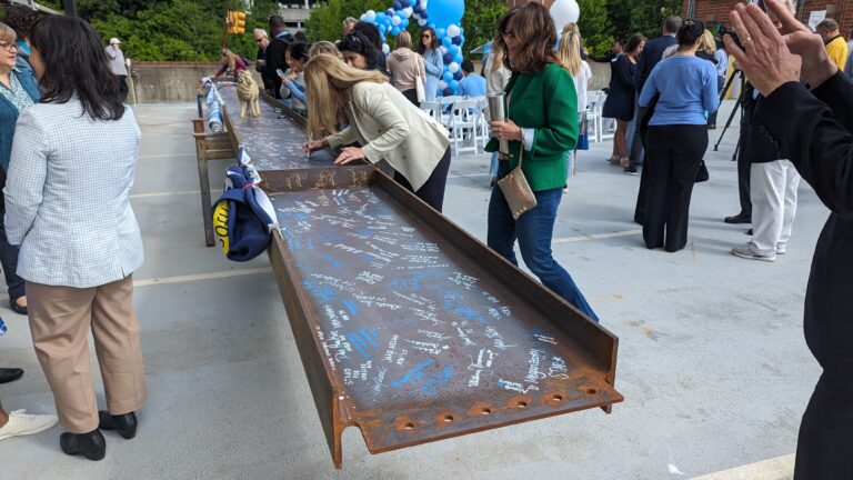 UNC Celebrates Business School Expansion's Construction with 'Topping ...