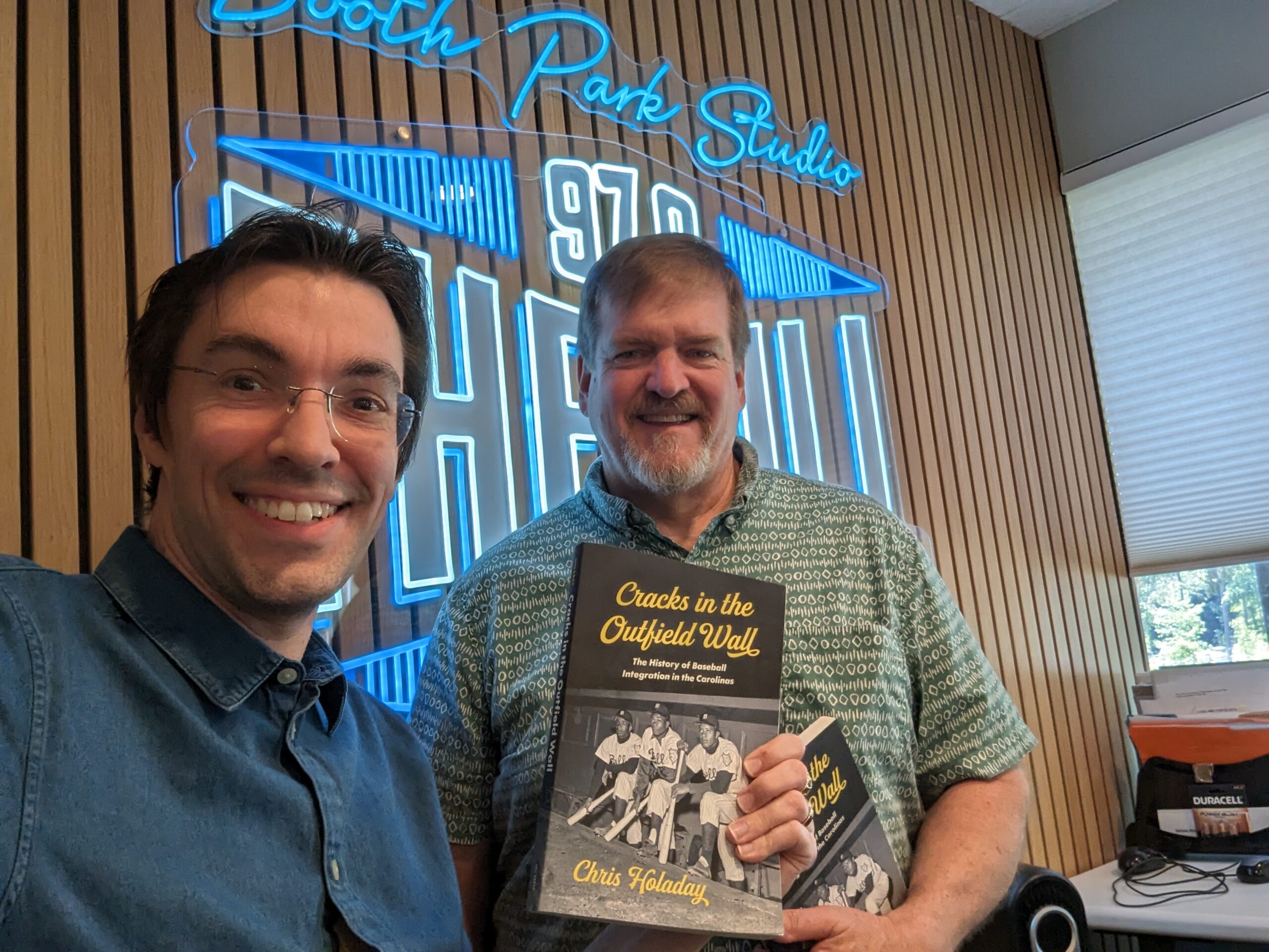 On Air Today: 'Cracks in the Outfield Wall' with Chris Holaday ...