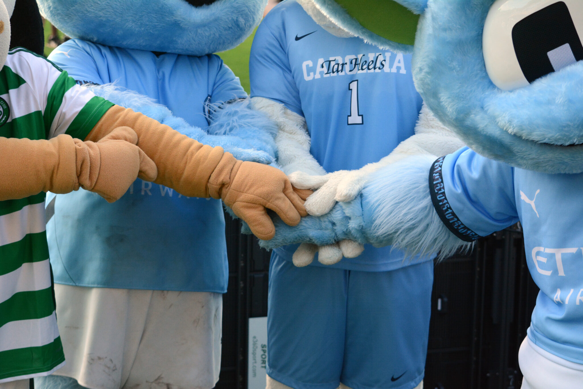 Mascots in unity - Chapelboro.com