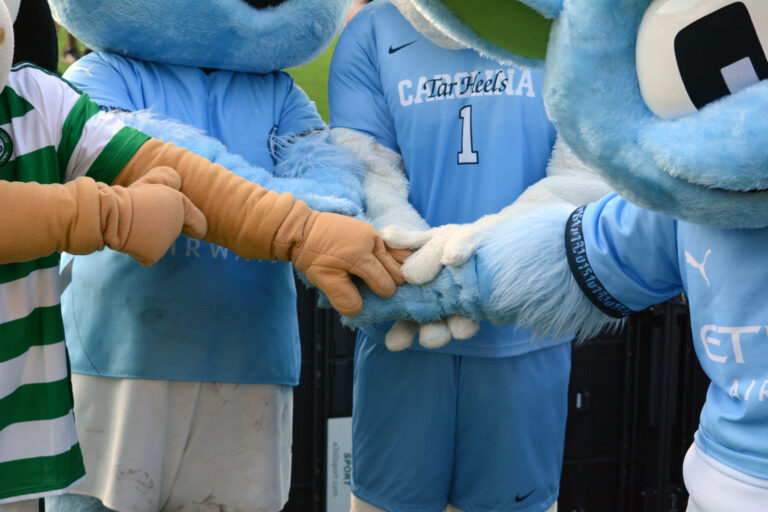 Mascots in unity - Chapelboro.com