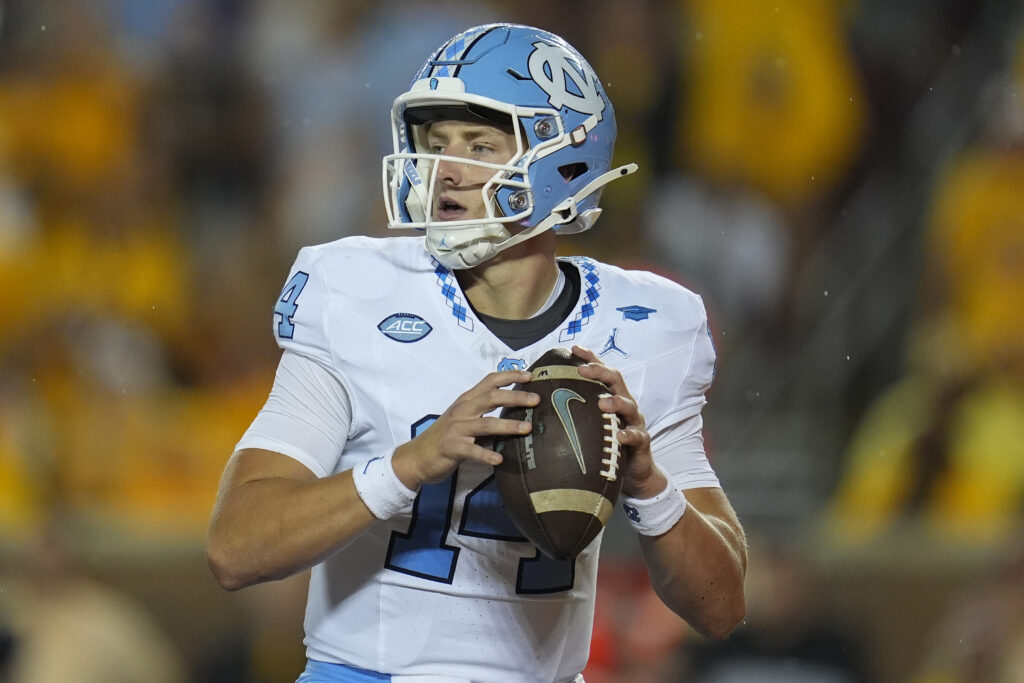 After Catastrophic Leg Injury, UNC Quarterback Max Johnson is Beginning ...