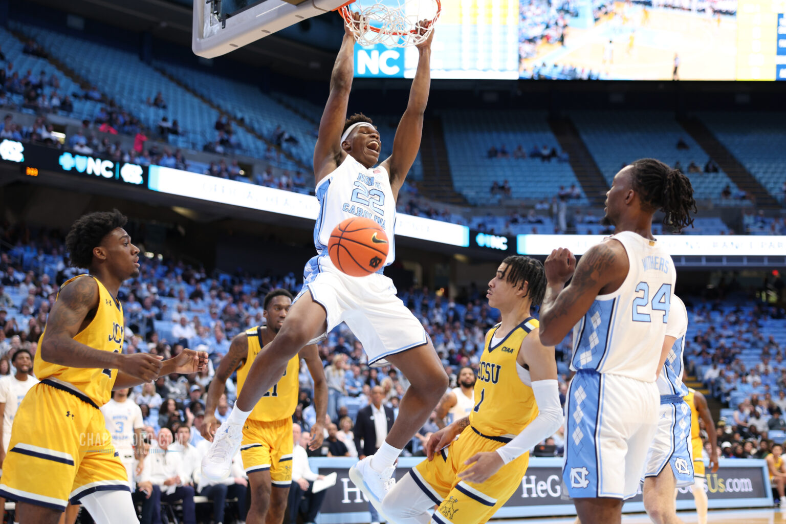 Takeaways from the UNC Men's Basketball Exhibition vs. Johnson C. Smith ...