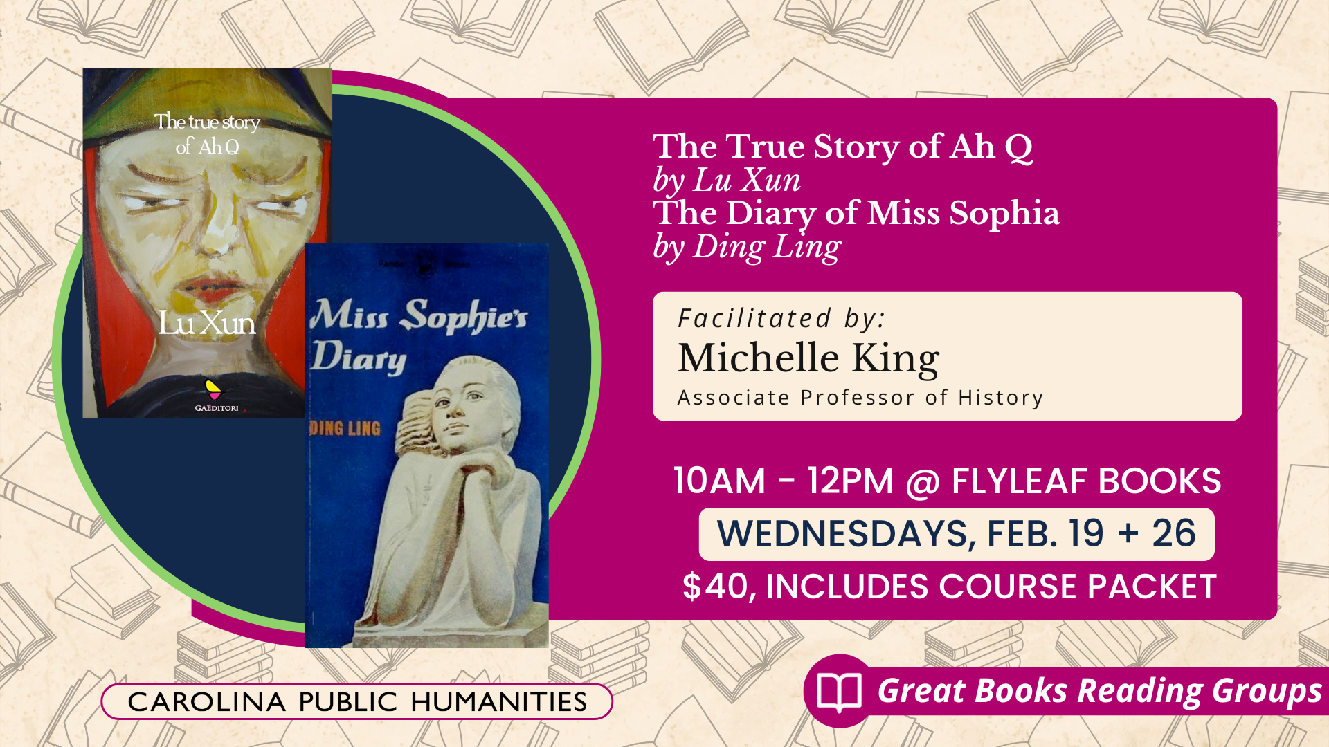 Chinese Novellas: "The True Story of Ah Q by Lu Xun and "The Diary of Miss Sophia" by Ding Ling ...