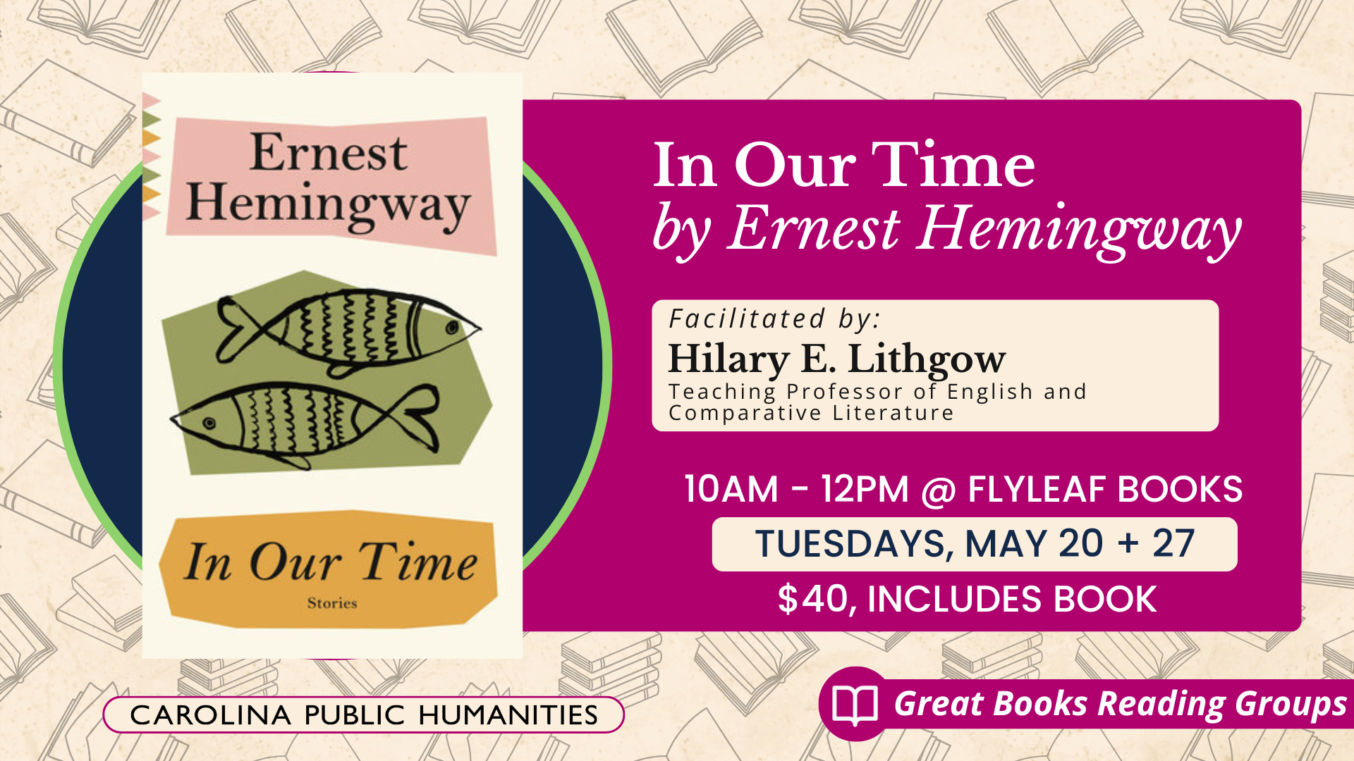 In Our Time by Ernest Hemingway - Chapelboro.com