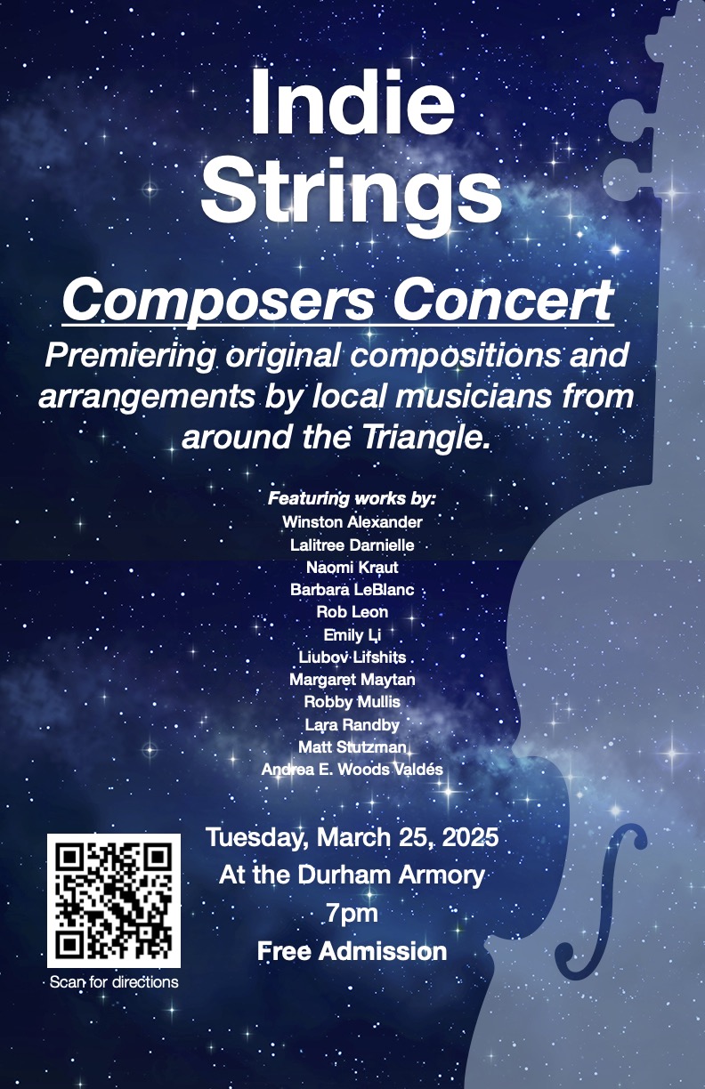 Indie Strings Composers Concert 2025 - Chapelboro.com