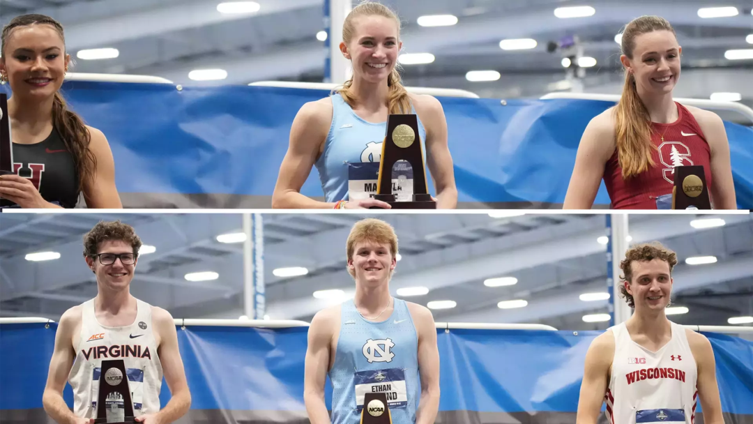 UNC's Ethan Strand and Makayla Paige Win Titles at NCAA Indoor ...
