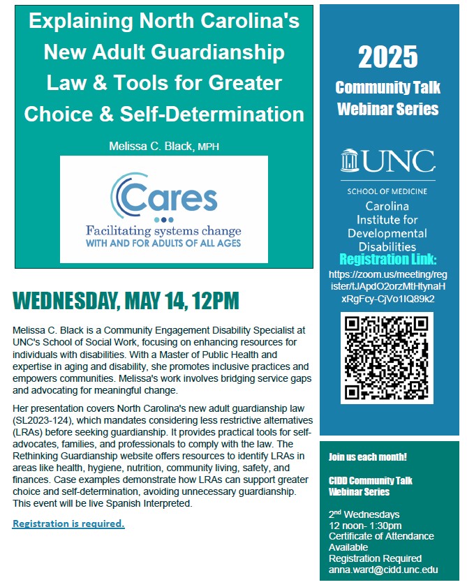 2025 Community Talk Webinar Series: Explaining North Carolina's New ...