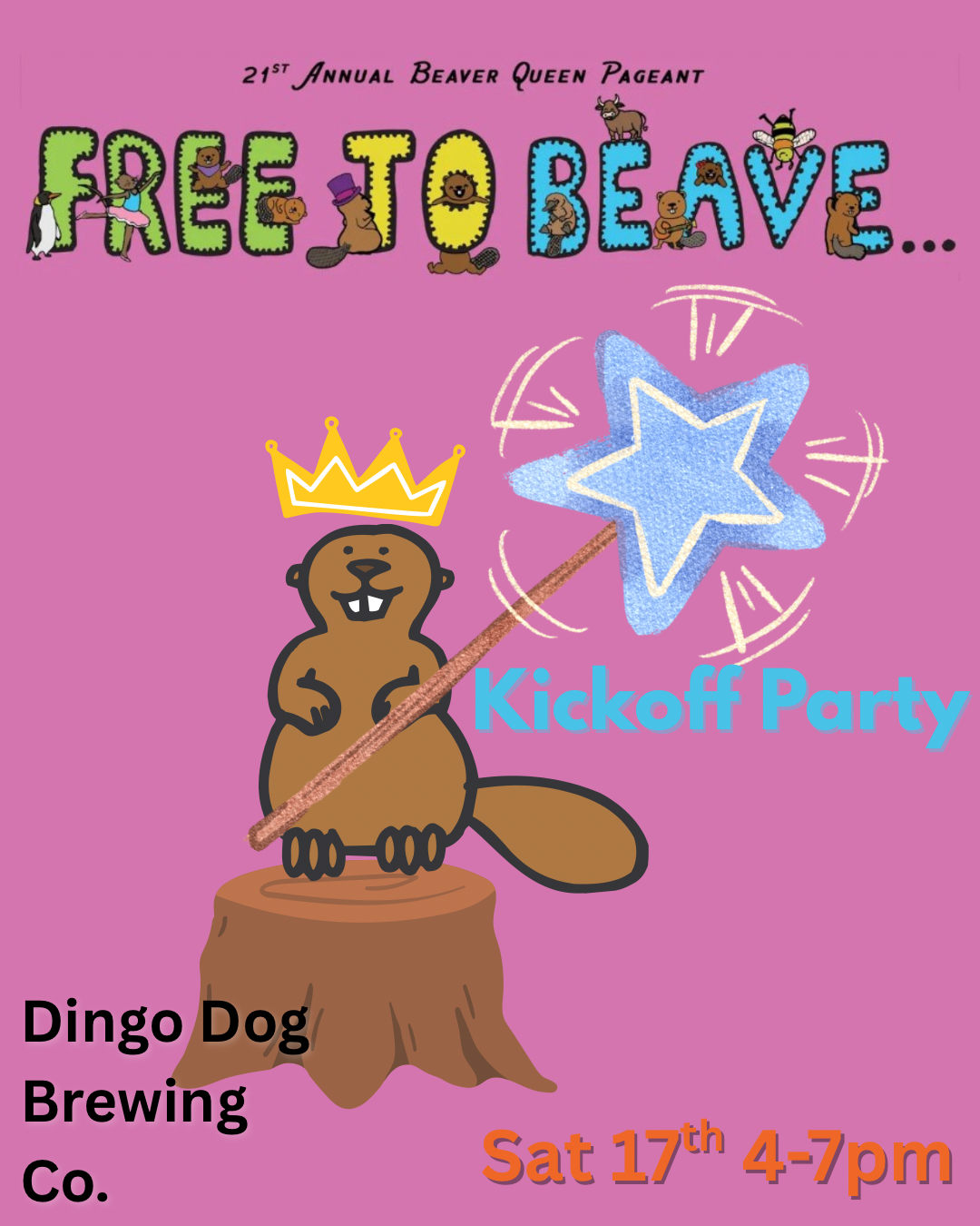 21st Annual Beaver Queen Pageant - Kickoff PArty - Chapelboro.com