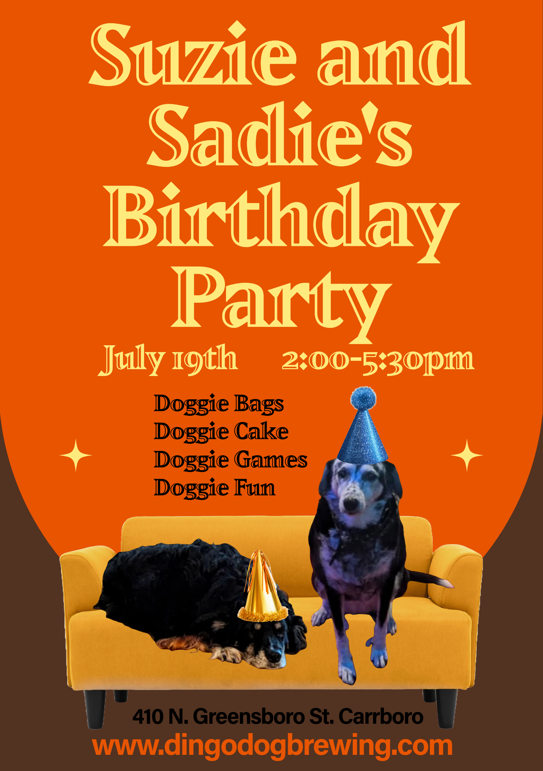 Suzie and Sadie's Birthday Party at Dingo Dog Brewing Company ...