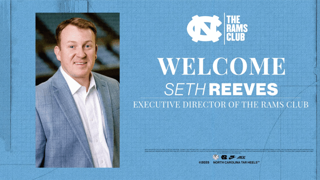 UNC Names Seth Reeves as Next Executive Director of The Rams Club ...