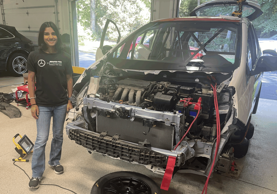 High School Senior Maya Brandt Builds, Races Car for Parkinson's ...