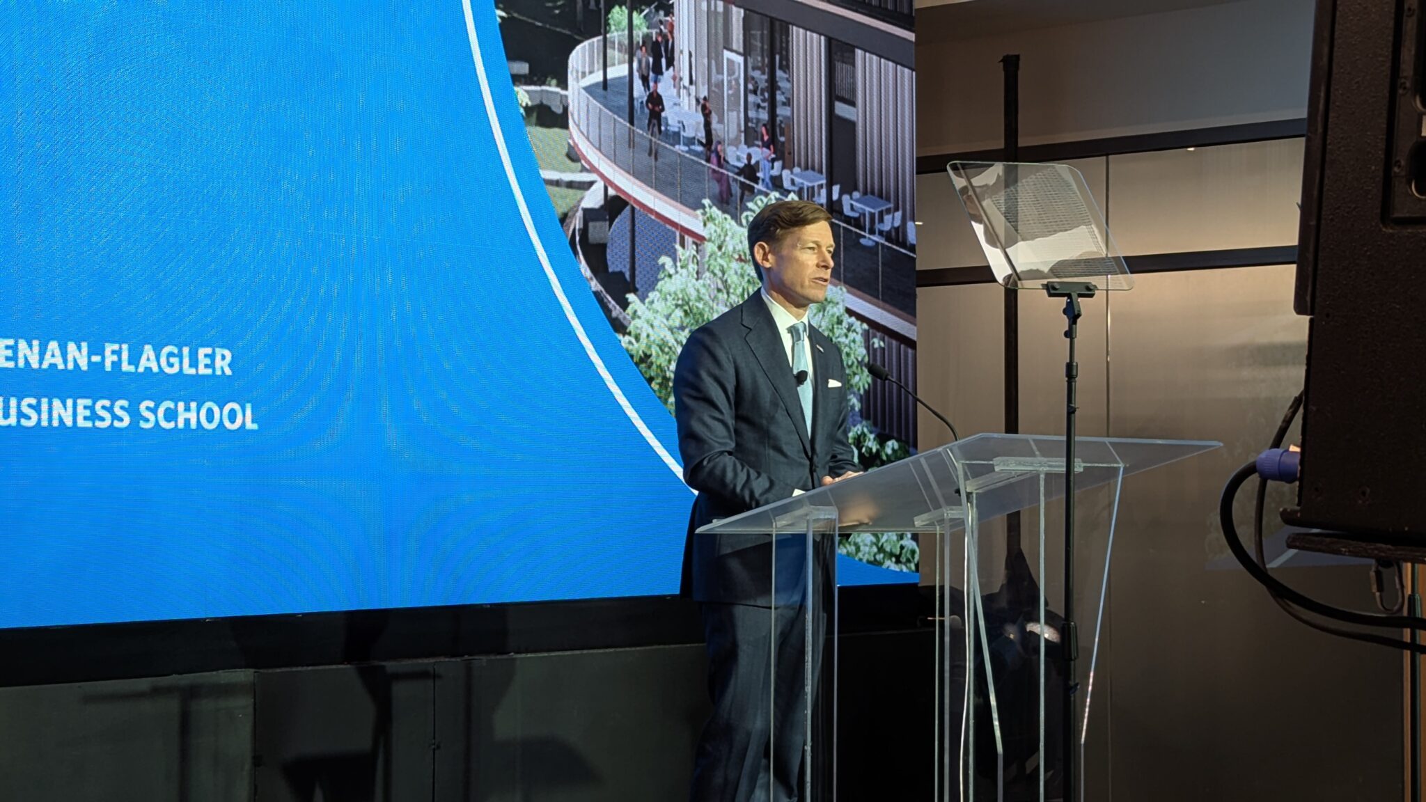 UNC Holds Ribbon-Cutting Ceremony for Business School Expansion ...