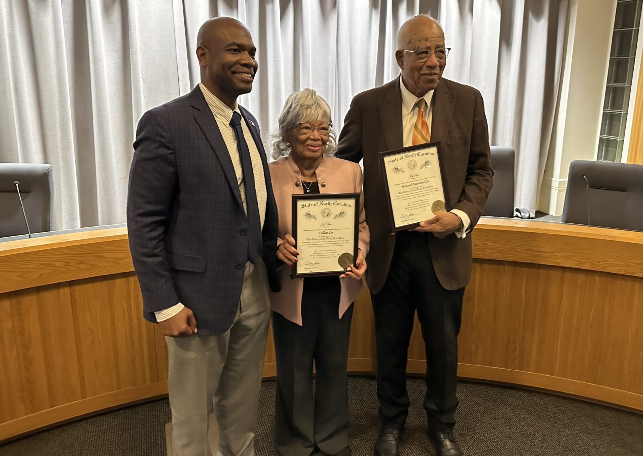 Chapel Hill-Carrboro Icons Howard and Lillian Lee, Braxton Foushee ...