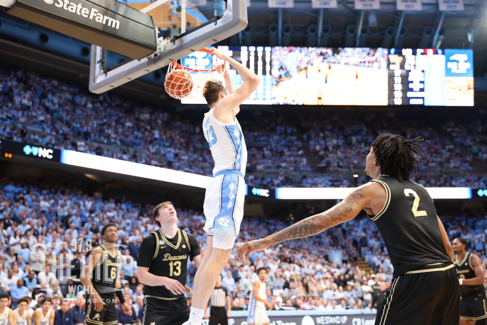 UNC Men's Basketball Survives Late Rally, Beats Wake Forest for 500th ...