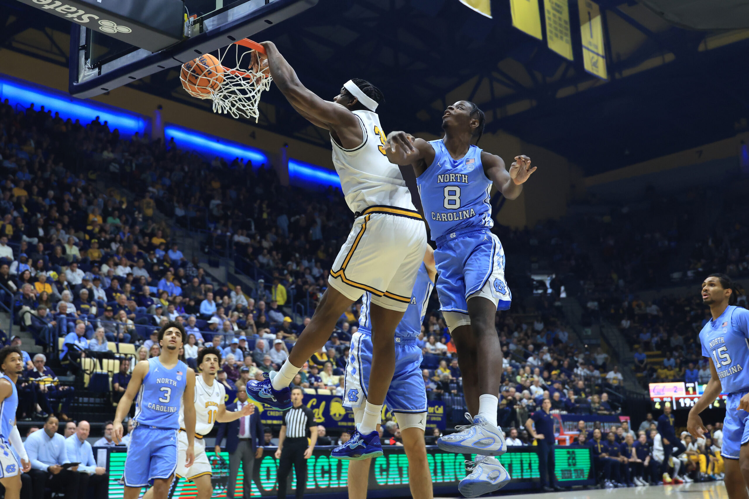 UNC Men’s Basketball Buried Under 1st Half Avalanche, Loses at Cal ...
